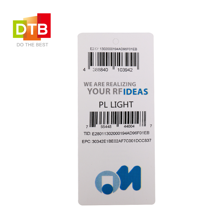 RFID Paper Hand Tag : dtbrfid